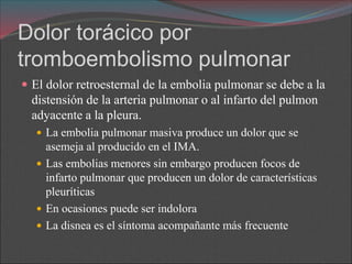DOLOR TORACICO en emergencia quirur..ppt