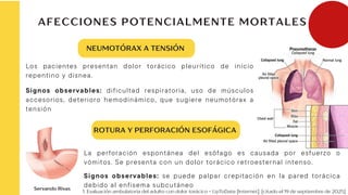 Dolor torácico servando rivas cardiología con clínica | PDF