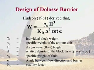 Dolosse-A Potential New Debris Flow Mitigation Measure | PPT