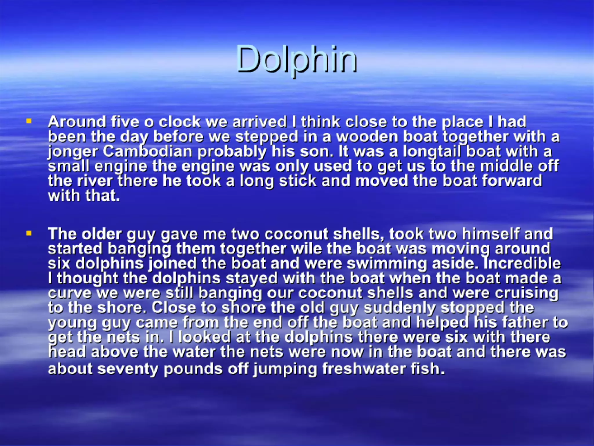 Dolphin | PDF