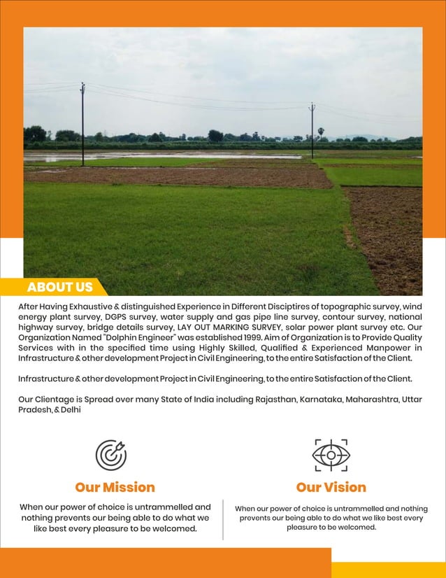 Dolphin Engineers Rajasthan: Survey Brochure | PDF