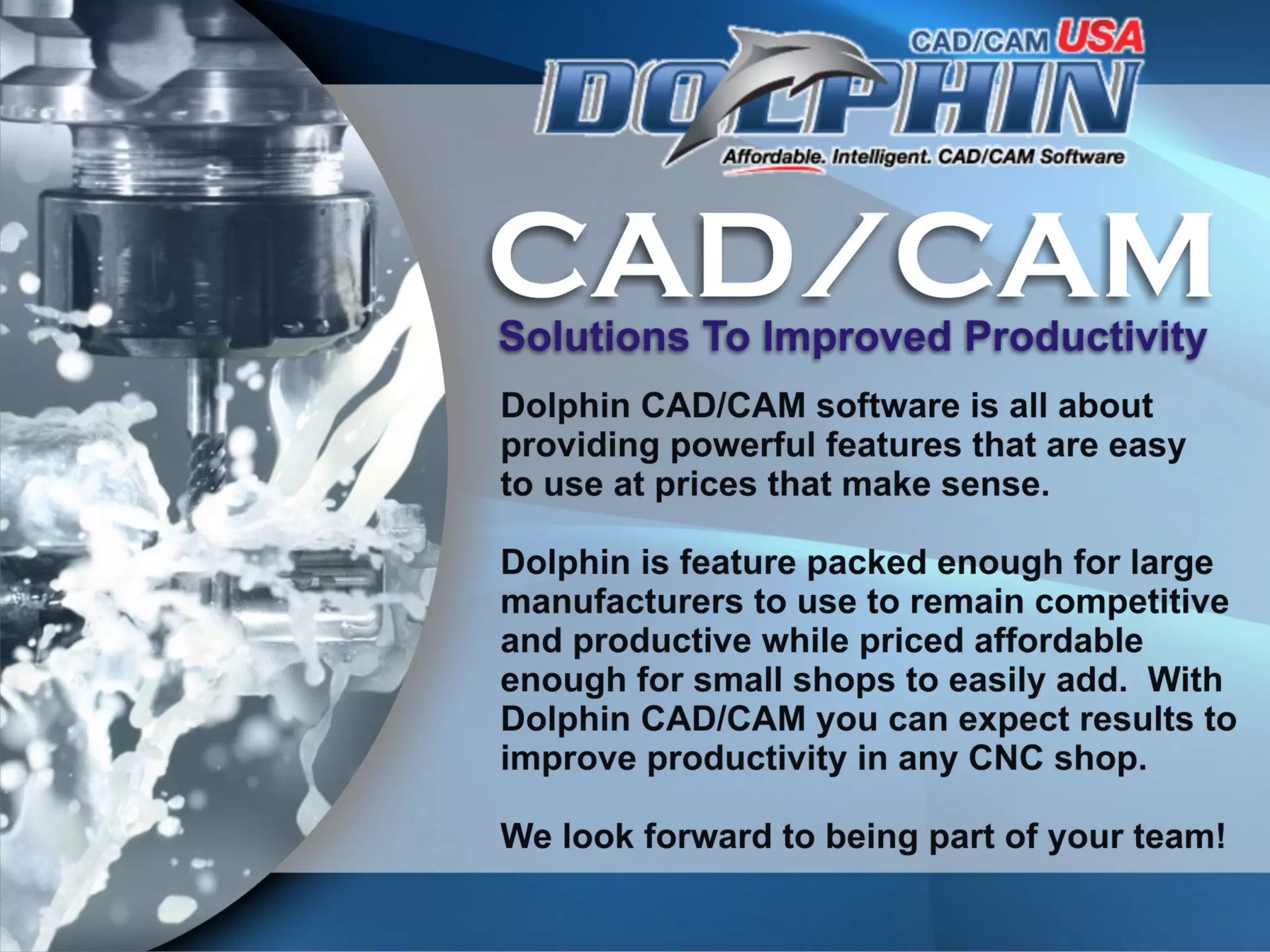 Dolphin CAD/CAM USA CNC Programming Software | PPT