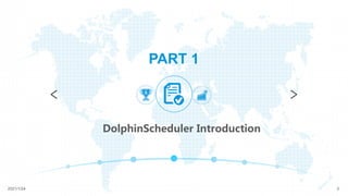 How does Apache DolphinScheduler (Incubator) support scheduling 100,000-level data tasks? | PPTX