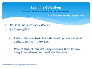 Dolphin swimming academy ac program wsld | PPTX