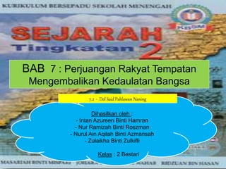 Dol Said Pahlawan Naning | PPTX