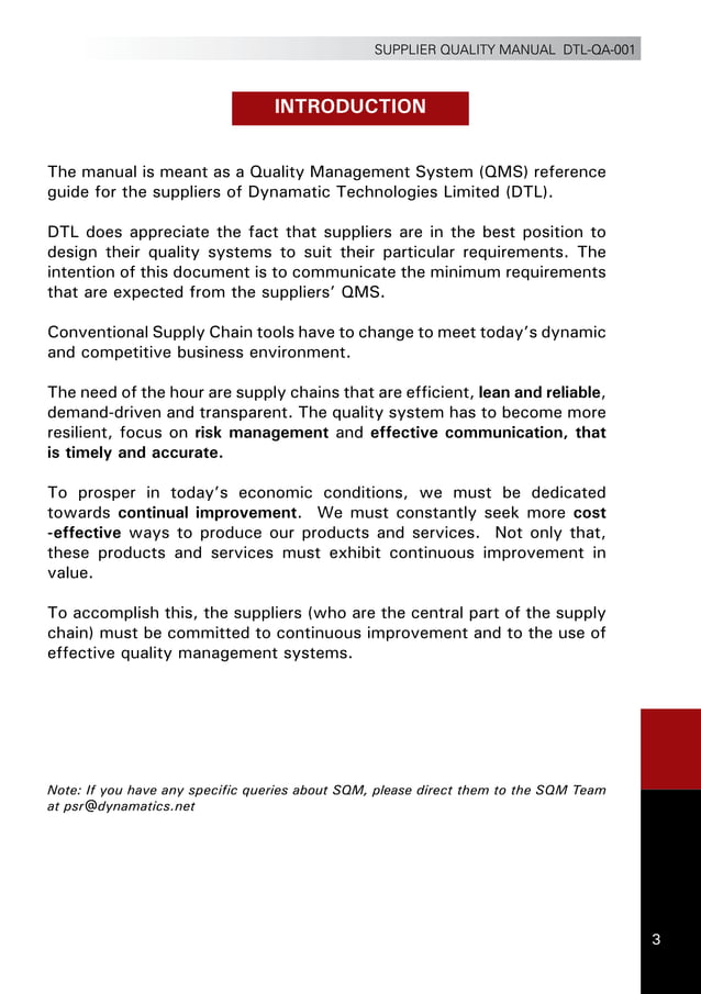 Dol status for suppliers | PDF