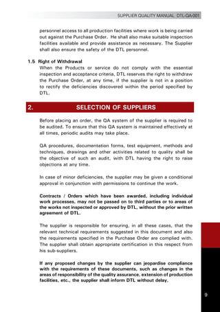 Dol status for suppliers | PDF