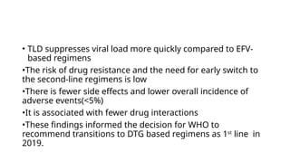 Dolutegravir Overview of an ARV medication.pptx | Medical Health