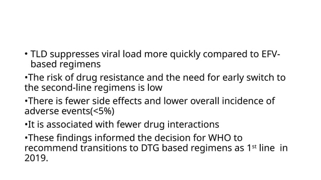 Dolutegravir Overview of an ARV medication.pptx | Medical Health