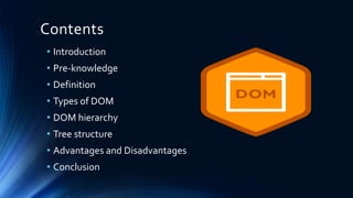 Document Object Model (DOM) | PPTX