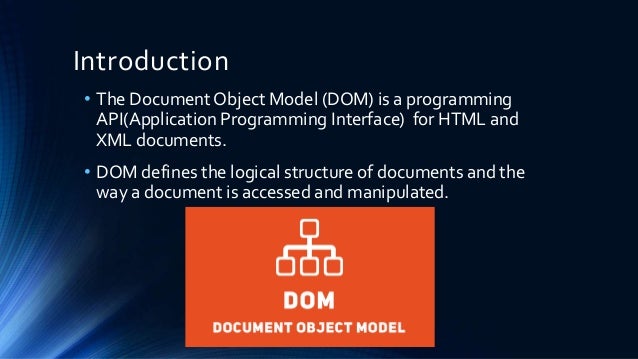 Document Object Model (DOM)