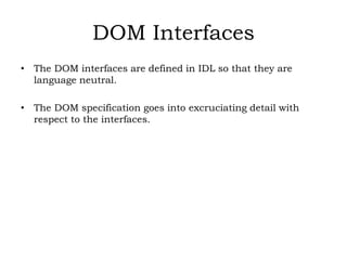DOM-XML | PPT