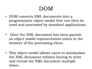 DOM-XML | PPT