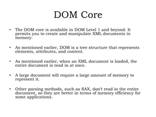 DOM-XML | PPT
