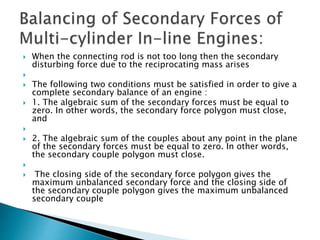 Dynamics of machines-2 | PPTX