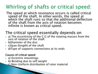 Dynamics of machines-3 | PPTX