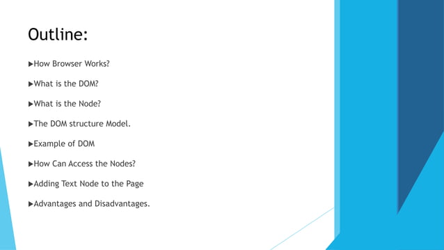 Introduction to the DOM | PPTX