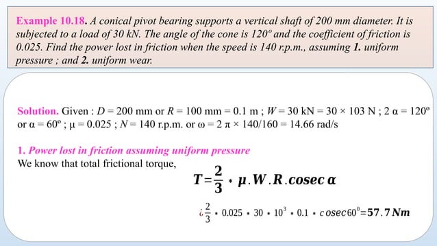 Dynamics of machinery and vibration, velocity triangle | PPTX