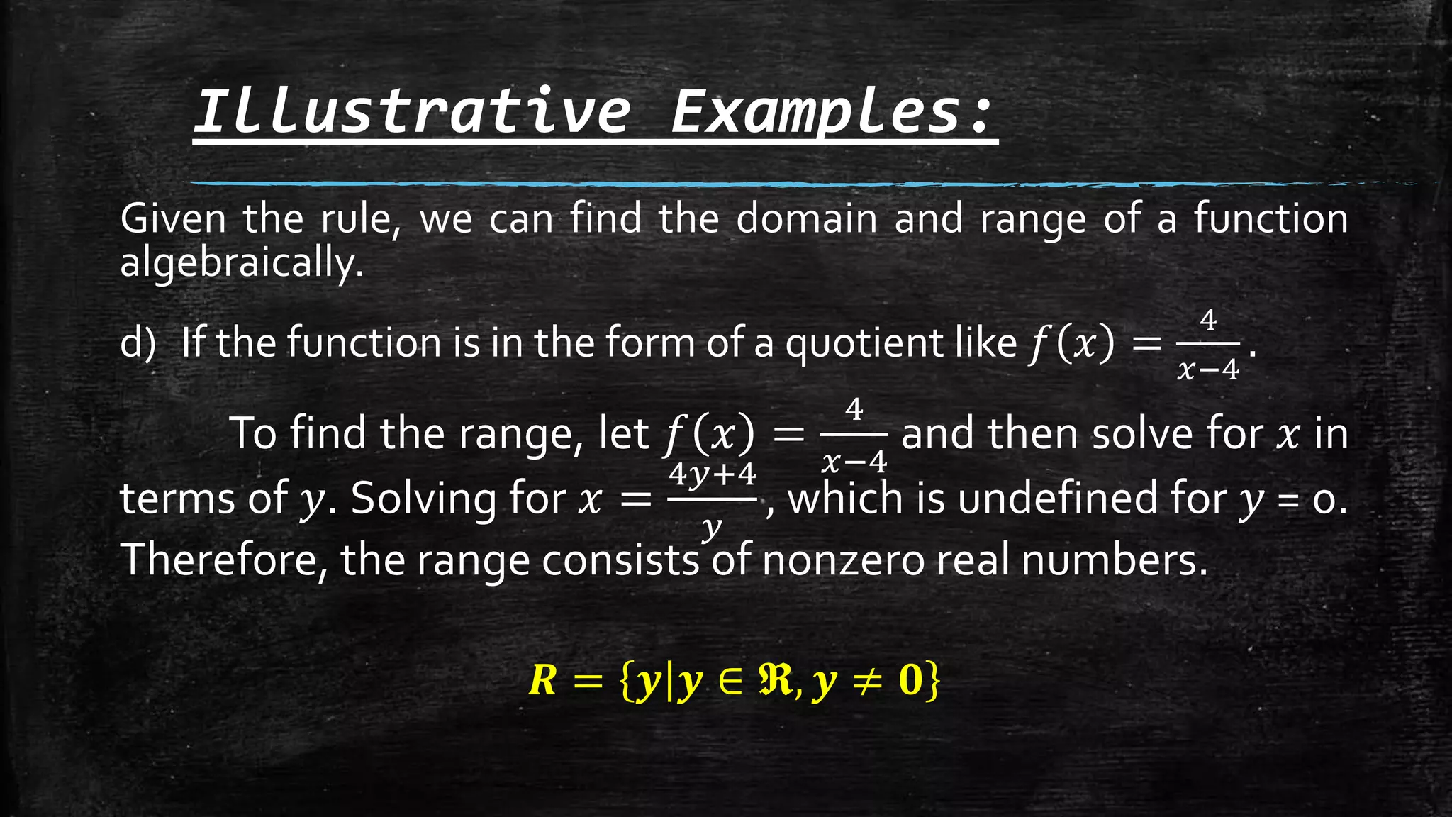 Domain-and-Range-of-a-Function | PPTX