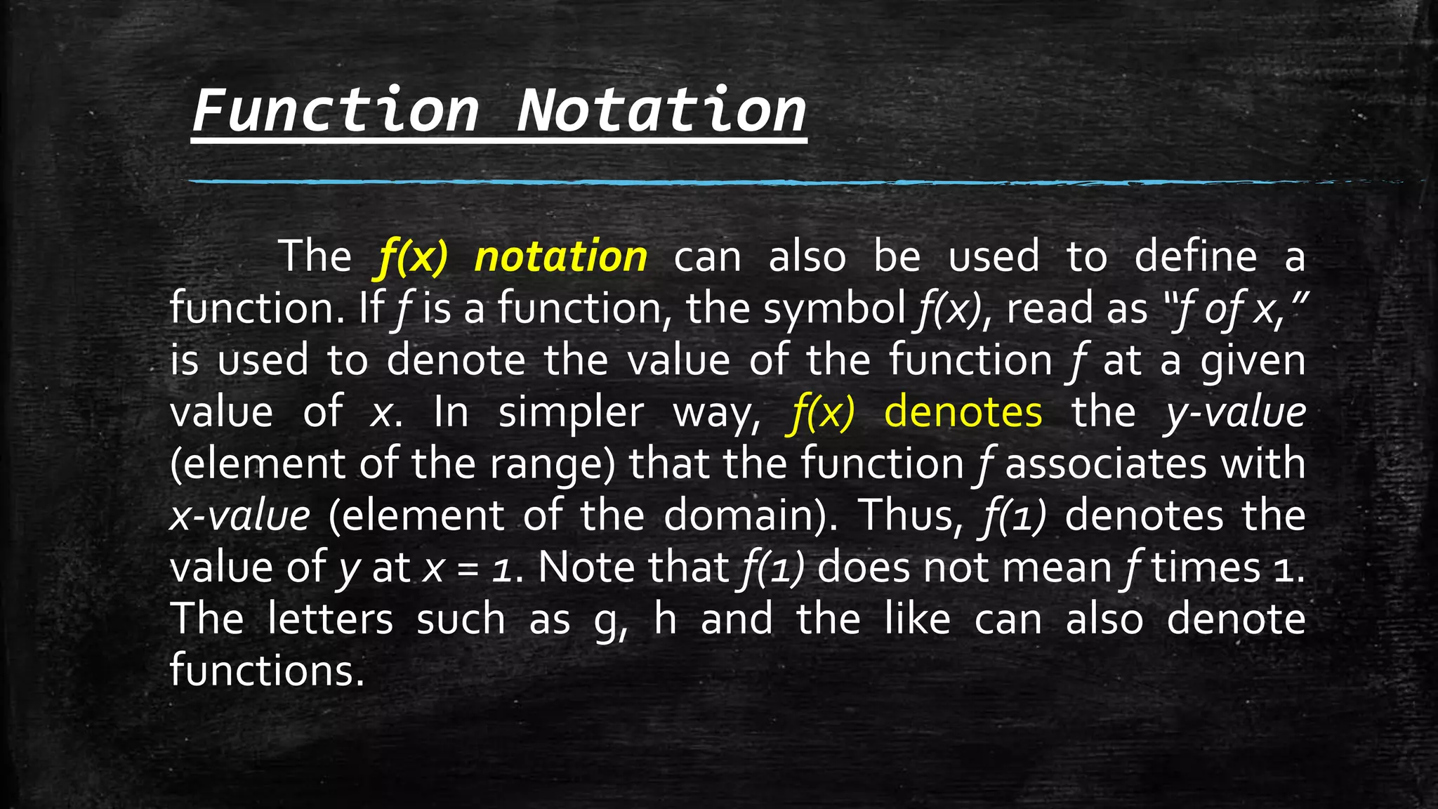 Domain-and-Range-of-a-Function | PPTX