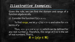 Domain-and-Range-of-a-Function | PPTX