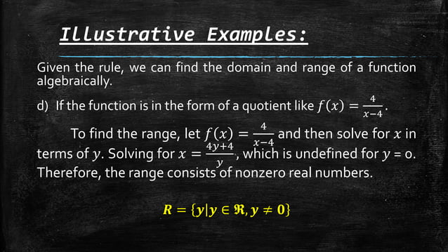 Domain-and-Range-of-a-Function | PPTX