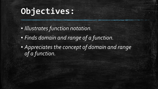 Domain-and-Range-of-a-Function | PPTX