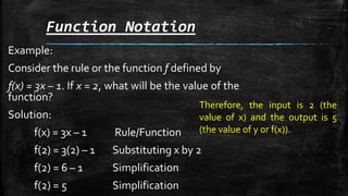 Domain-and-Range-of-a-Function | PPTX