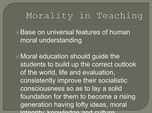 Domain Based Moral Education by Elliot Turiel | PPTX