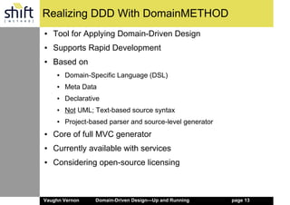 Domain Driven Design Up And Running | PDF