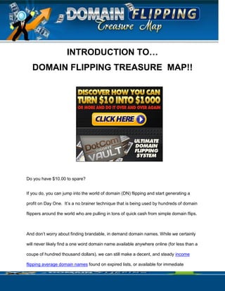 Domain Flipping Treasure Map | PDF