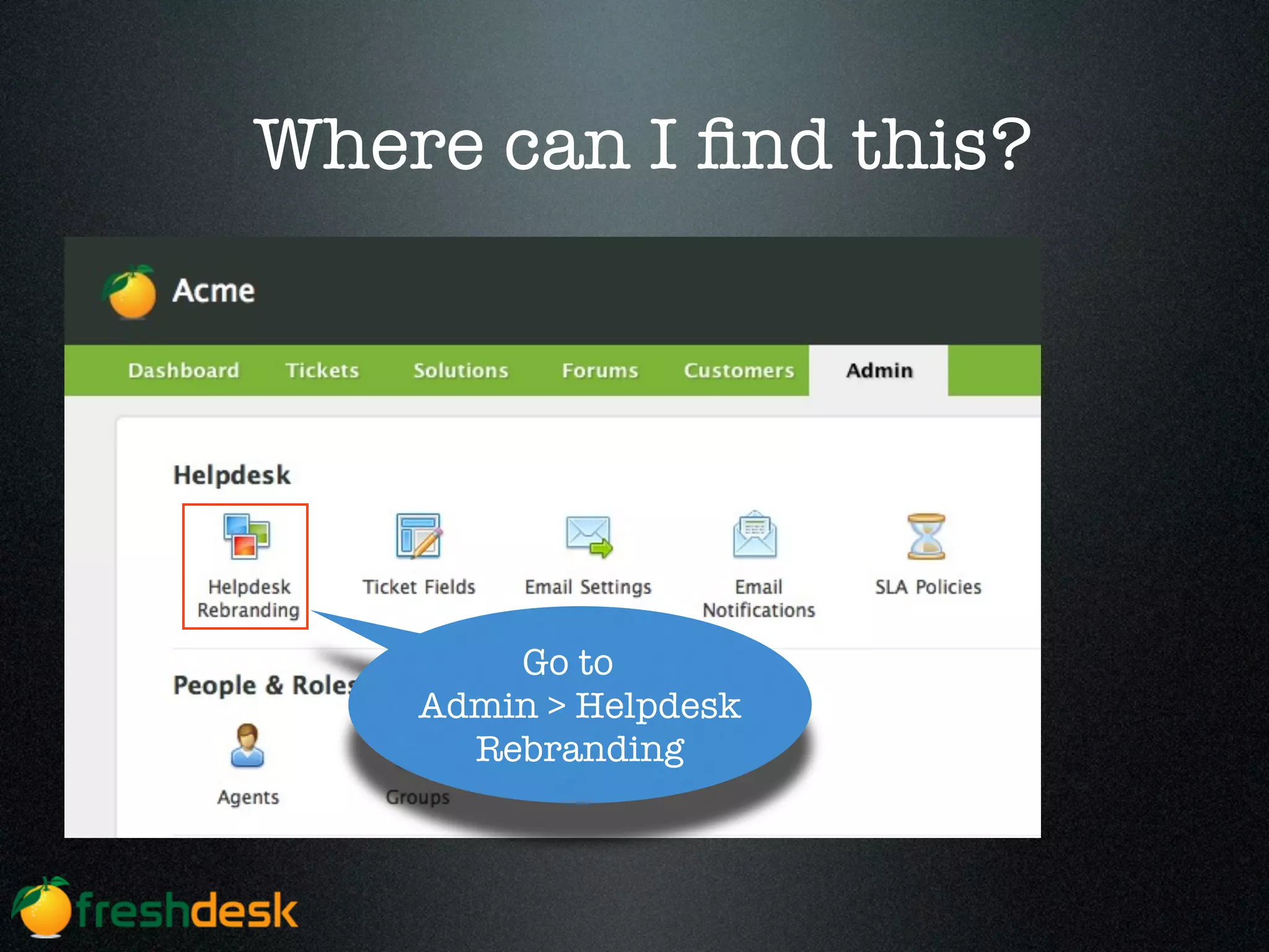 Using Freshdesk in your own Domain | KEY