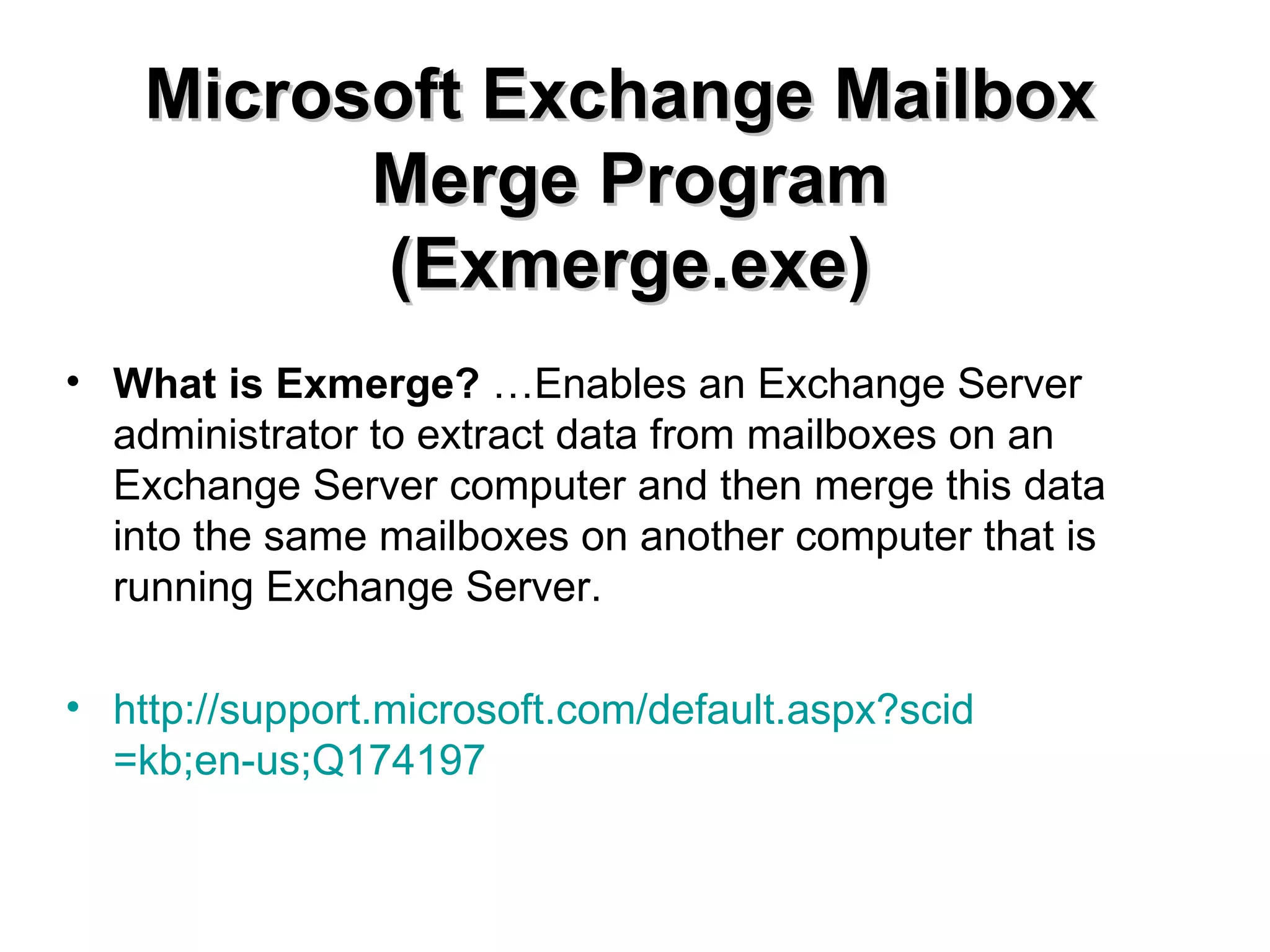 Domain Migration/Administration for the | PPT
