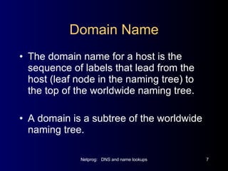 Domain Name System | PPT
