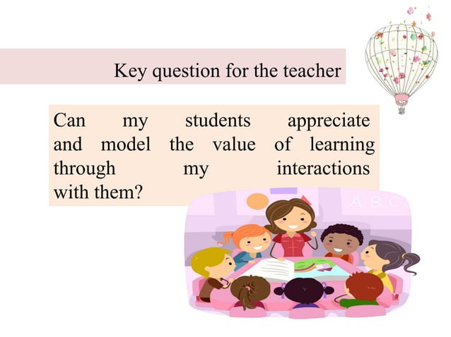 Social Regard for Learning - Domain 1 | PPTX