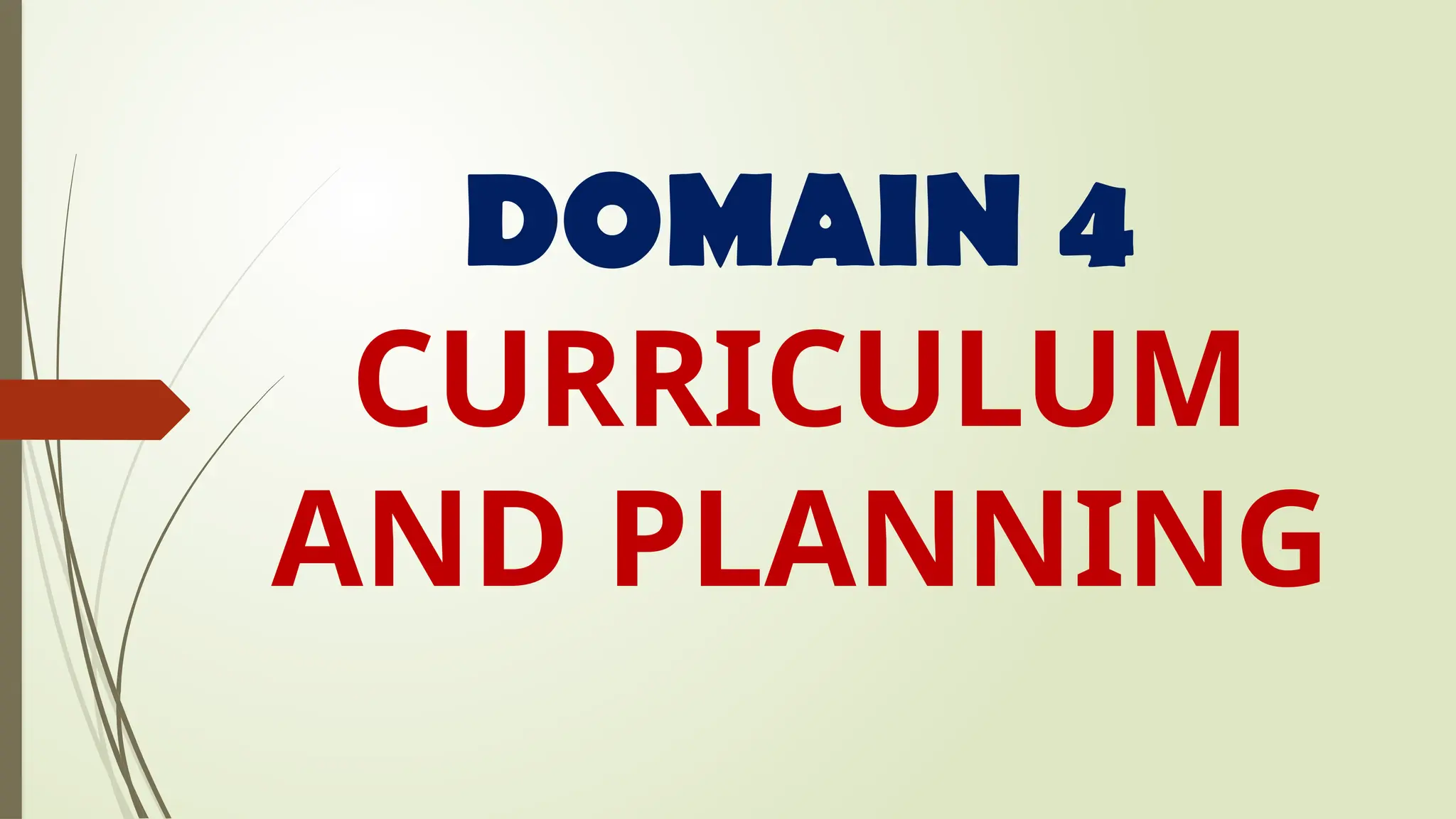 Philippine Professional Standard for Teaching DOMAIN 4 CURRICULUM AND ...