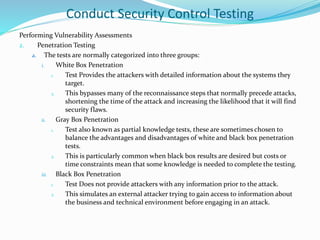 Domain 6 - Security Assessment and Testing | PPTX