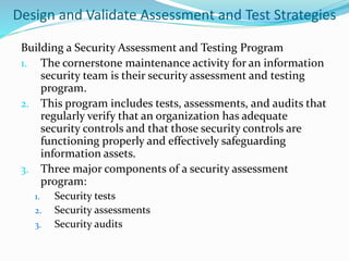 Domain 6 - Security Assessment and Testing | PPTX