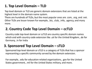 What is Domain and hosting? | PDF