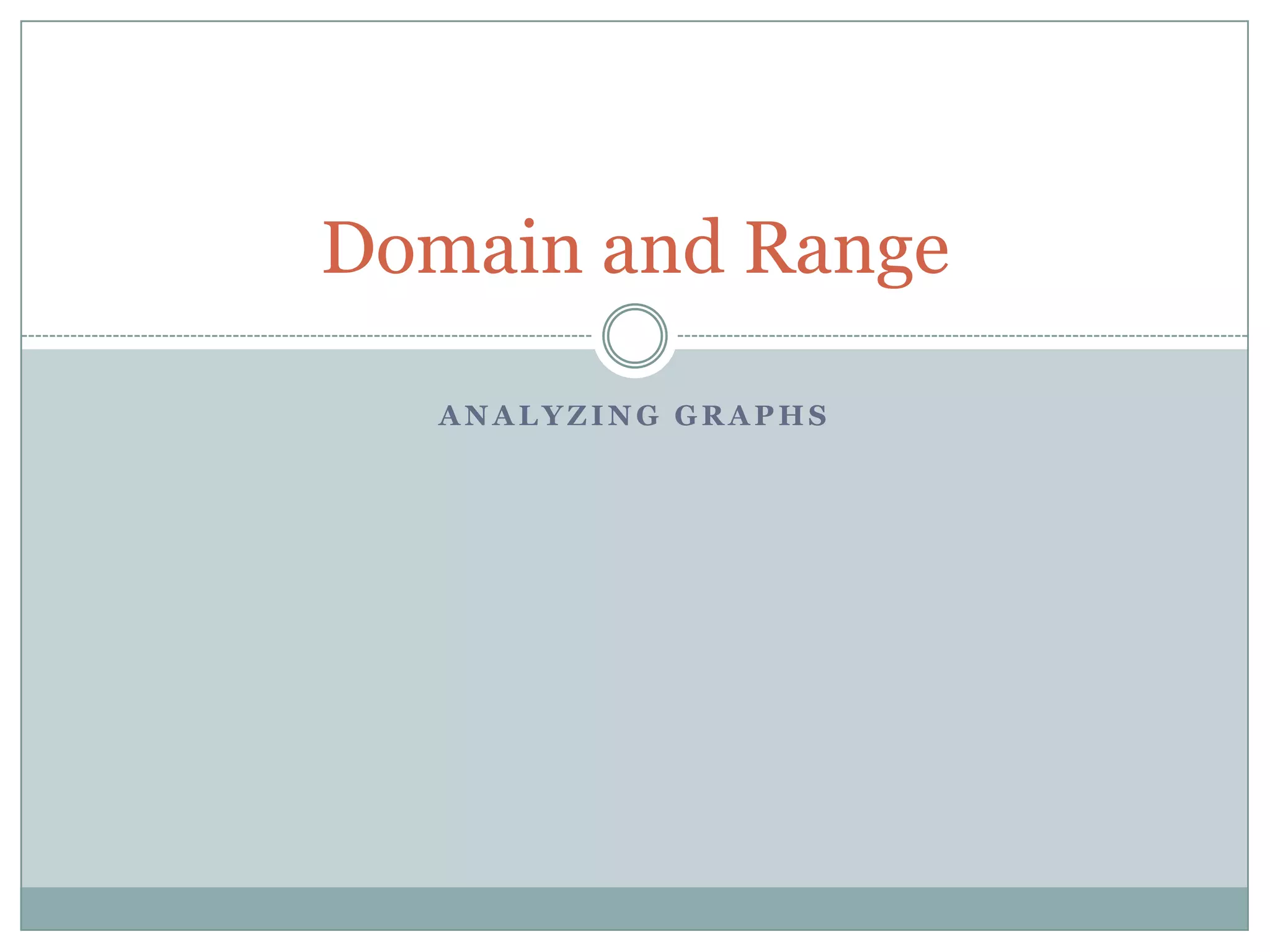 Domain and range | PPTX
