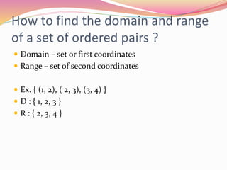 Domain and range_ppt (1) | PPTX