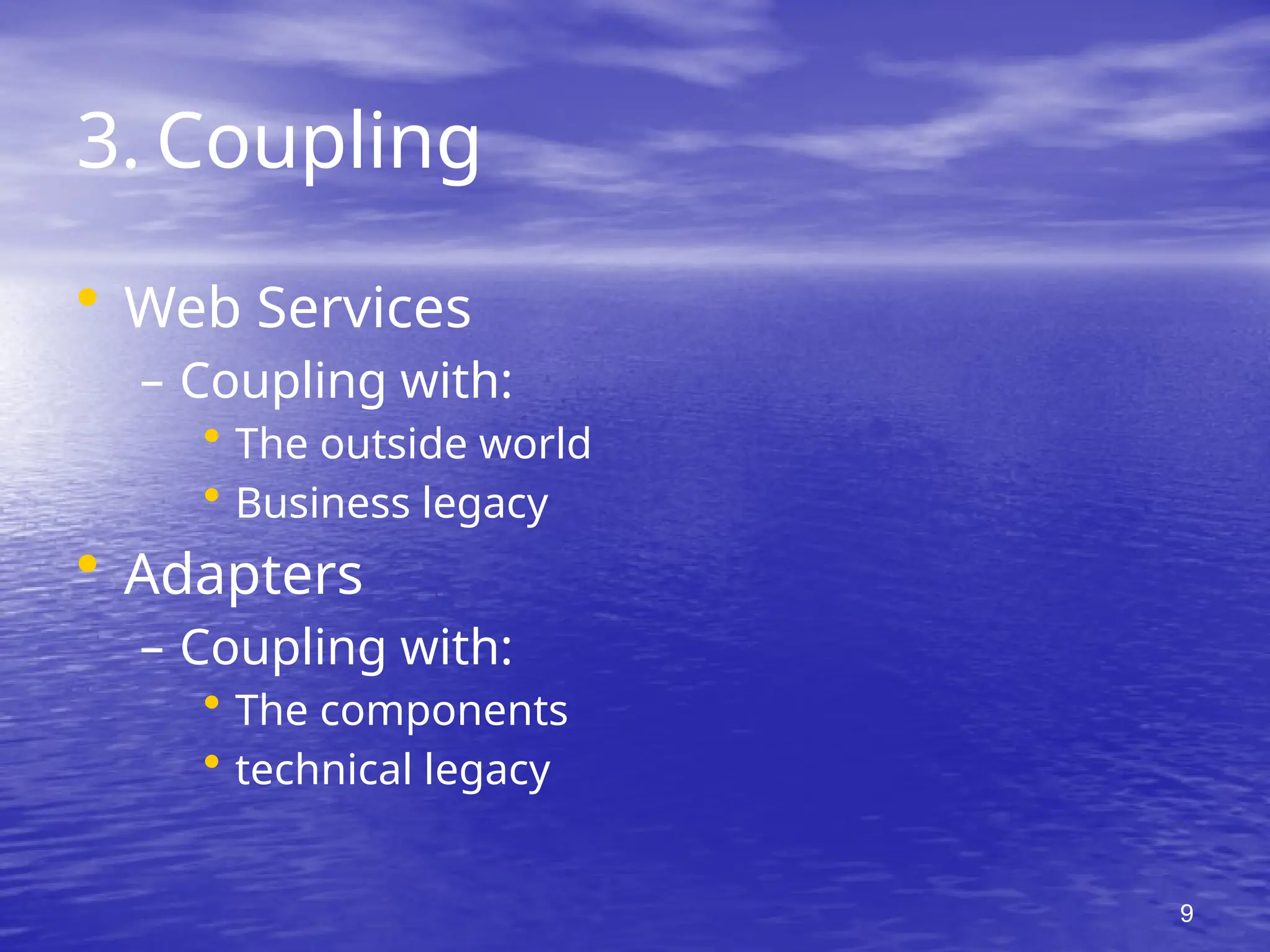 Domain Centered Architecture for complex business domains | PPSX
