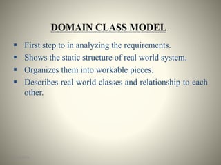 Domain class model | PPTX