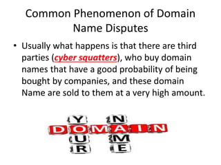 Domain dispute 2018 ipt3002 | PPT