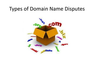 Domain dispute 2018 ipt3002 | PPT