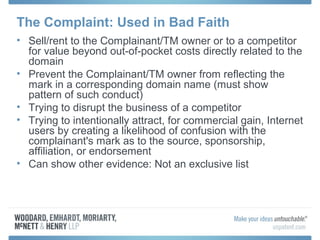 Domain Dispute Presentation | PPT