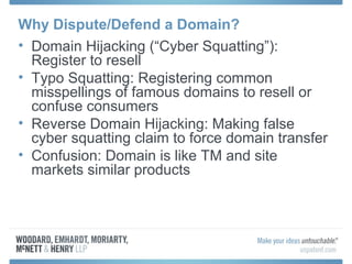 Domain Dispute Presentation | PPT