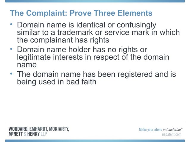 Domain Dispute Presentation | PPT