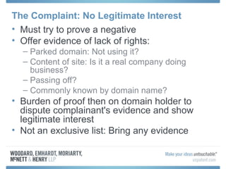 Domain Dispute Presentation | PPT