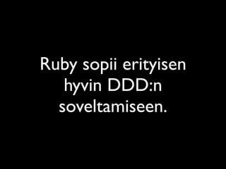 Domain-Driven Design ja Ruby | PDF